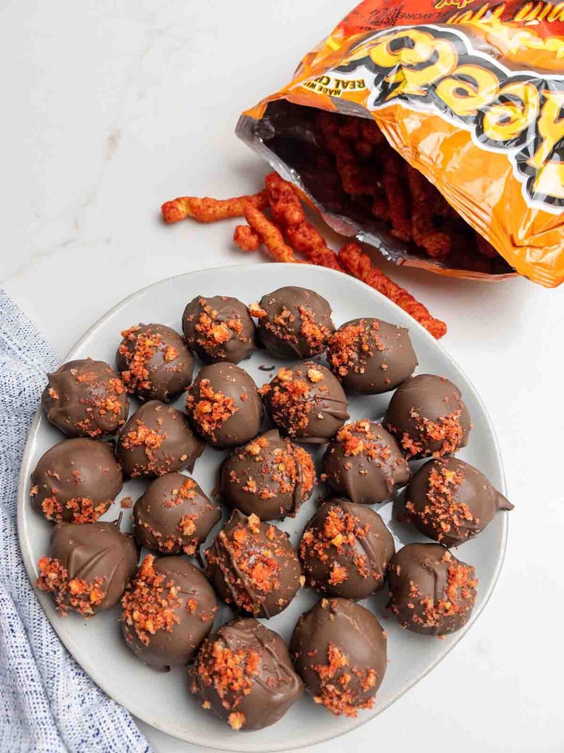 Flamin’ Hot Cheetos Balls - Midwestern HomeLife