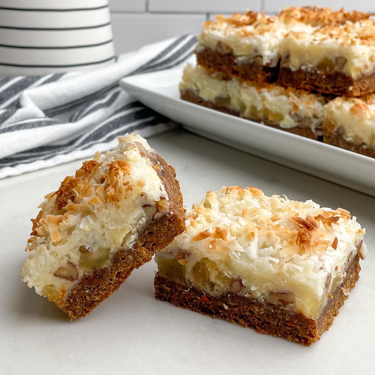 Carrot Cake Mix Bar Cookies - Midwestern HomeLife