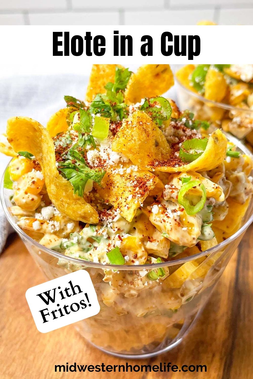 Elote in a Cup (Frozen or Canned Corn) - Midwestern HomeLife