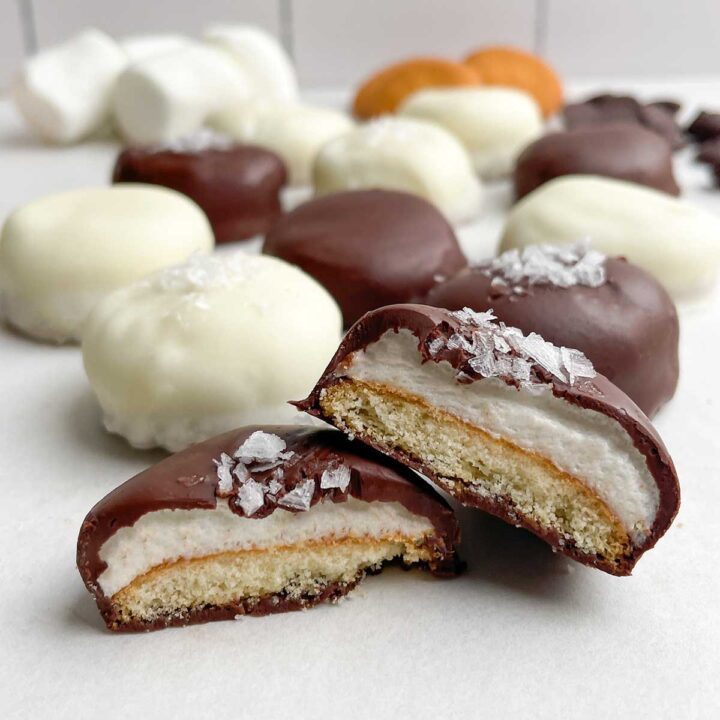 Chocolate Marshmallow Cookies - Midwestern HomeLife