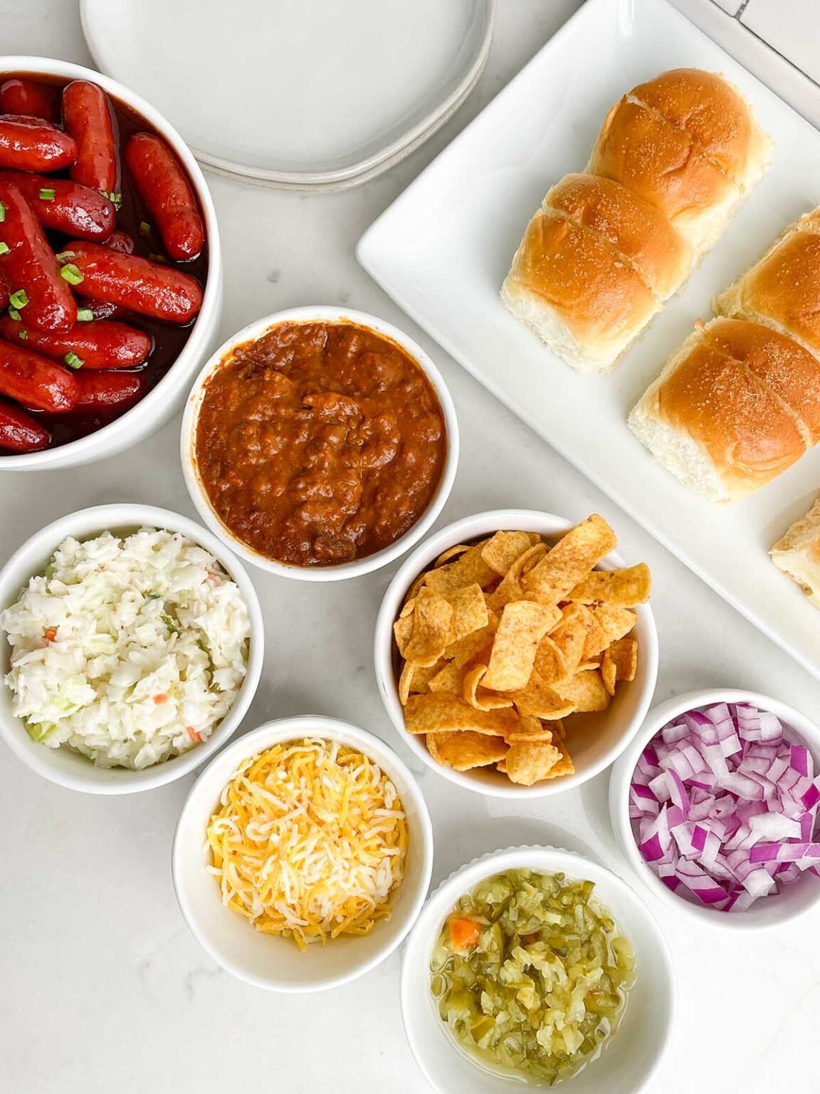 Mini Hot Dog Appetizers - Midwestern HomeLife