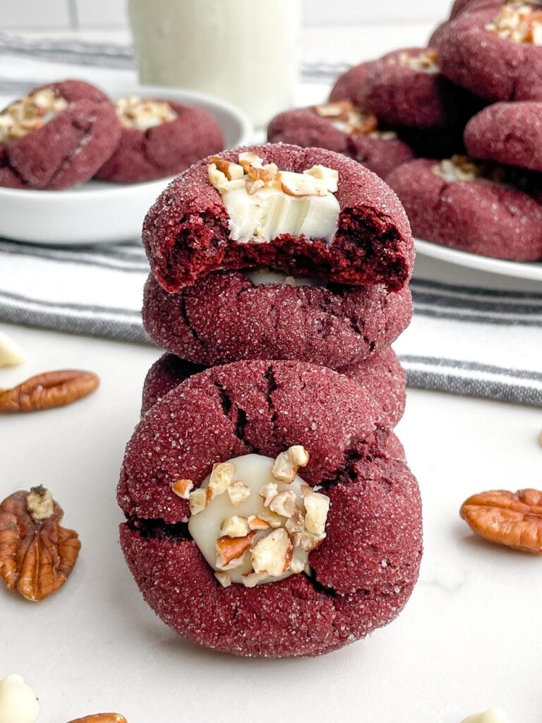 Red Velvet Cake Mix Cookies - Midwestern HomeLife