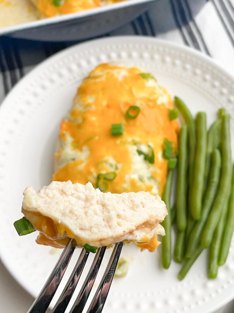 Easy Cheesy Chicken Bake - Midwestern HomeLife