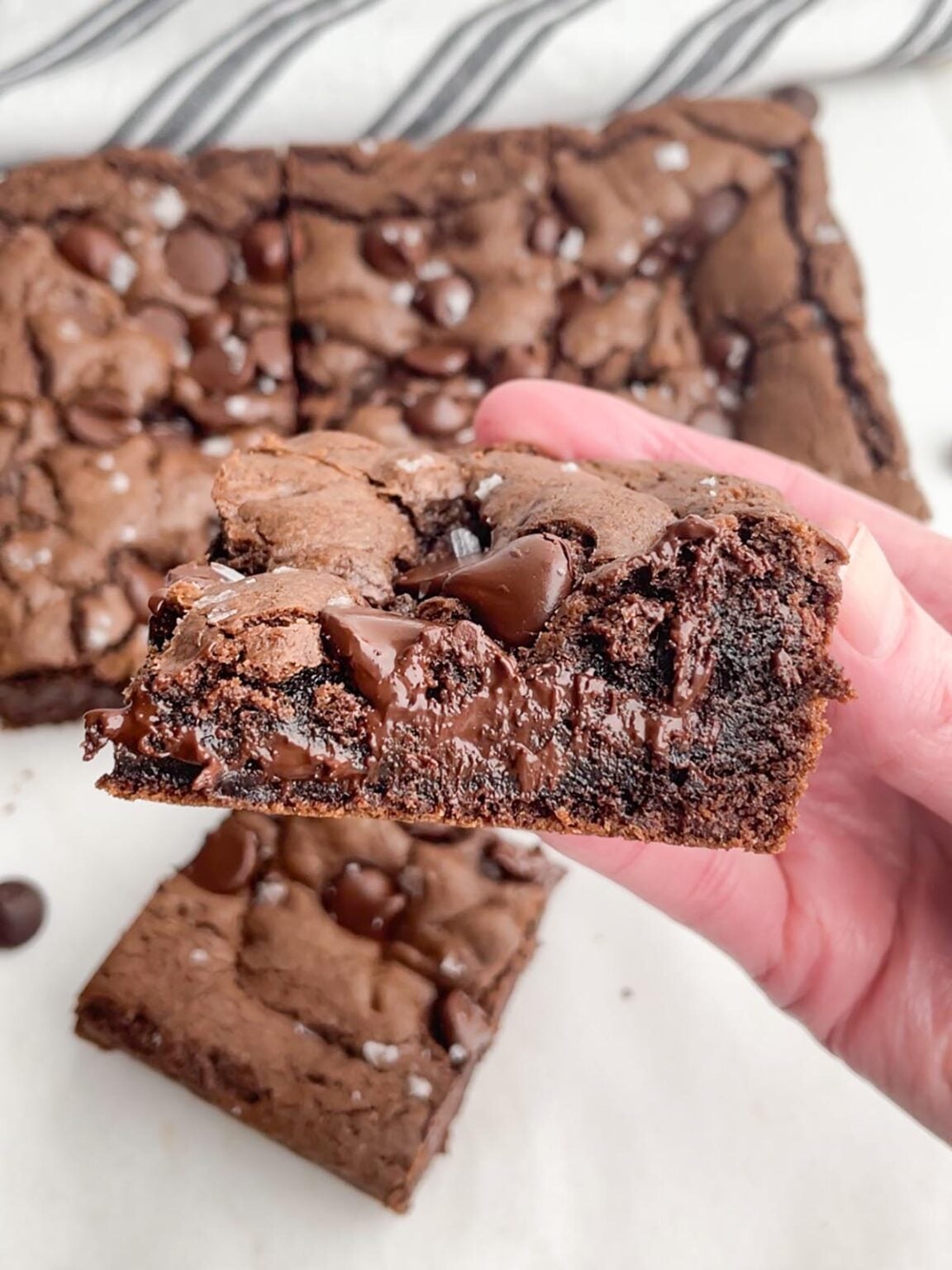 Brownies from Chocolate Cake Mix - Midwestern HomeLife