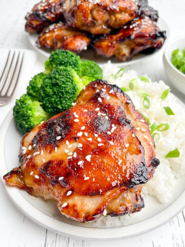 Air Fryer Teriyaki Chicken - Midwestern HomeLife