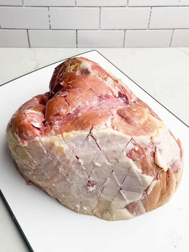 How to Cook a Ham in a Roaster - Midwestern HomeLife