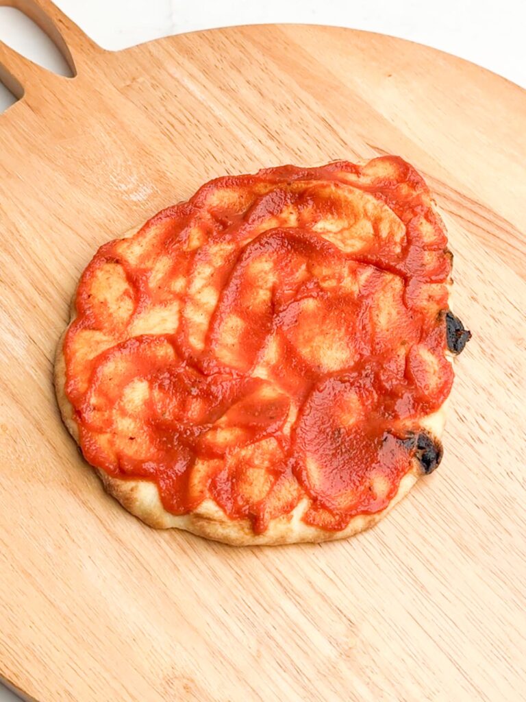 Pepperoni Flatbread Pizza (15 Minute Recipe) - Midwestern HomeLife