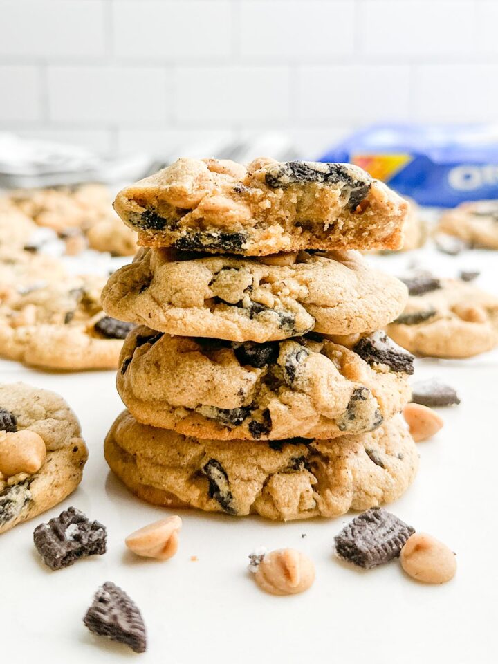 Soft & Chewy Peanut Butter Oreo Cookies - Midwestern HomeLife