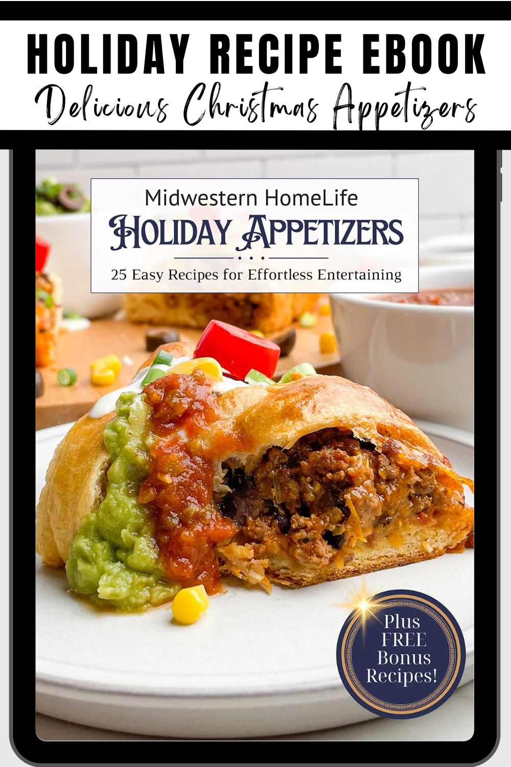 Holiday Appetizers Recipe eBook - Midwestern HomeLife