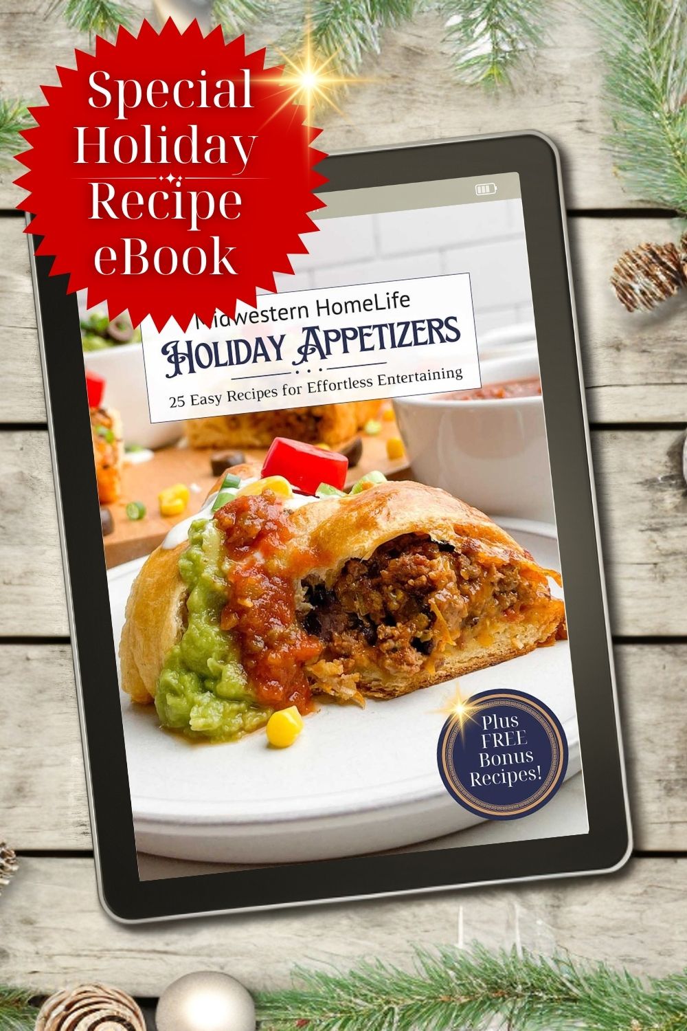 Holiday Appetizers Recipe eBook - Midwestern HomeLife