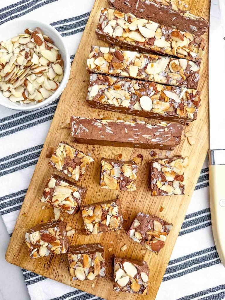 Chocolate Nougat with Almonds - Midwestern HomeLife