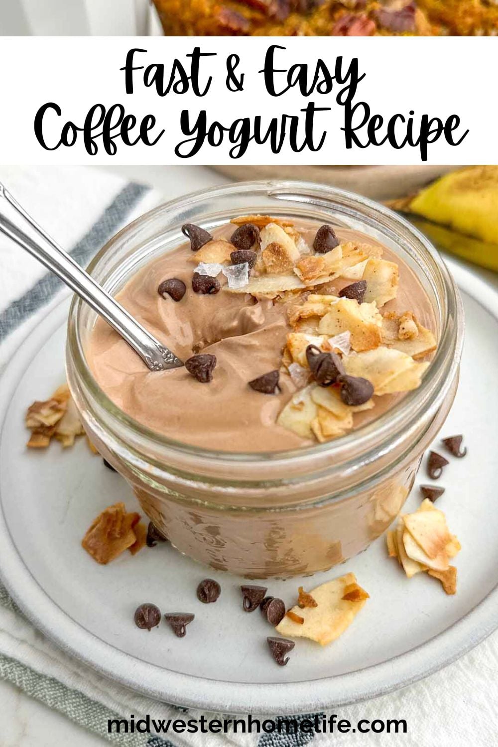 Coffee Yogurt Recipe - Midwestern HomeLife