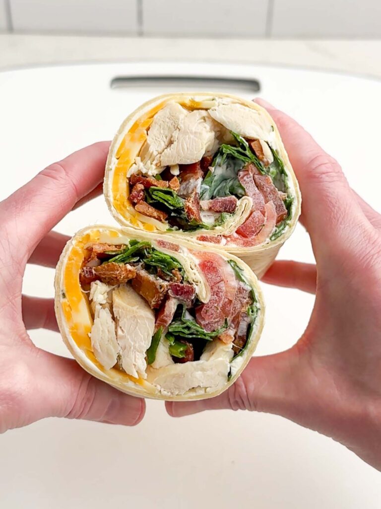 Chicken Bacon Wrap - Midwestern HomeLife