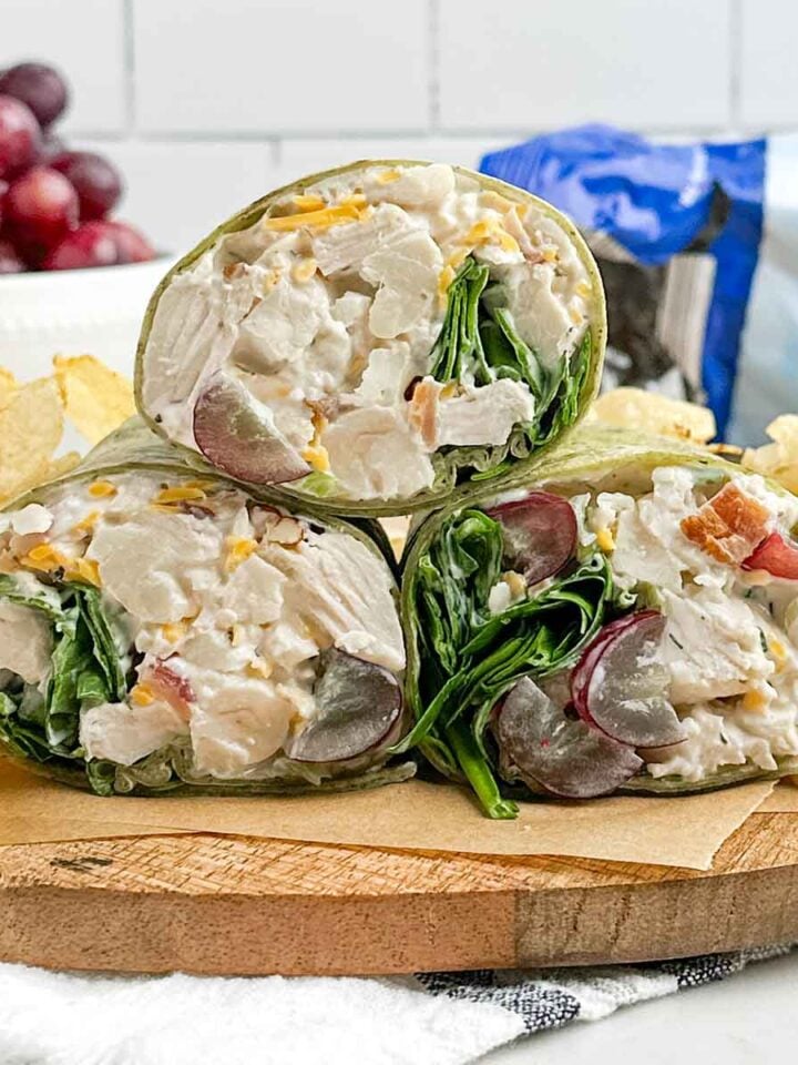 Italian Chicken Wraps - Midwestern HomeLife