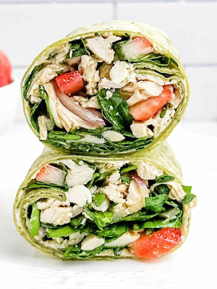 Italian Chicken Wraps - Midwestern HomeLife