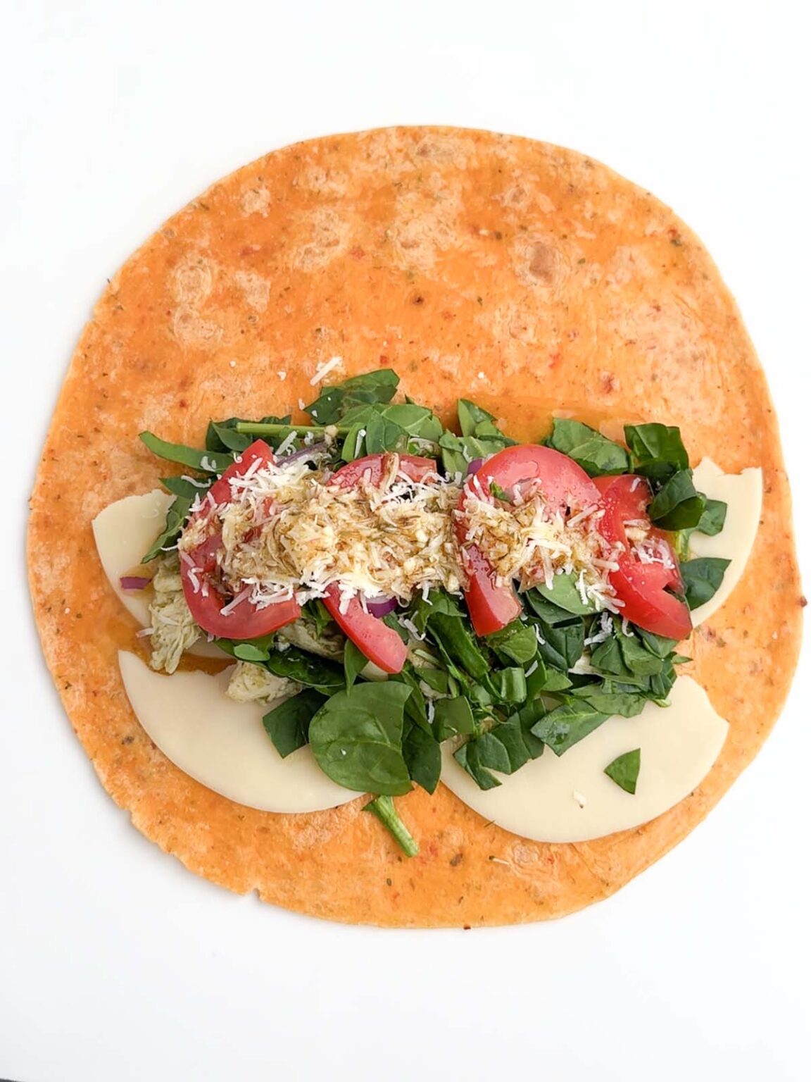 Italian Chicken Wraps - Midwestern HomeLife