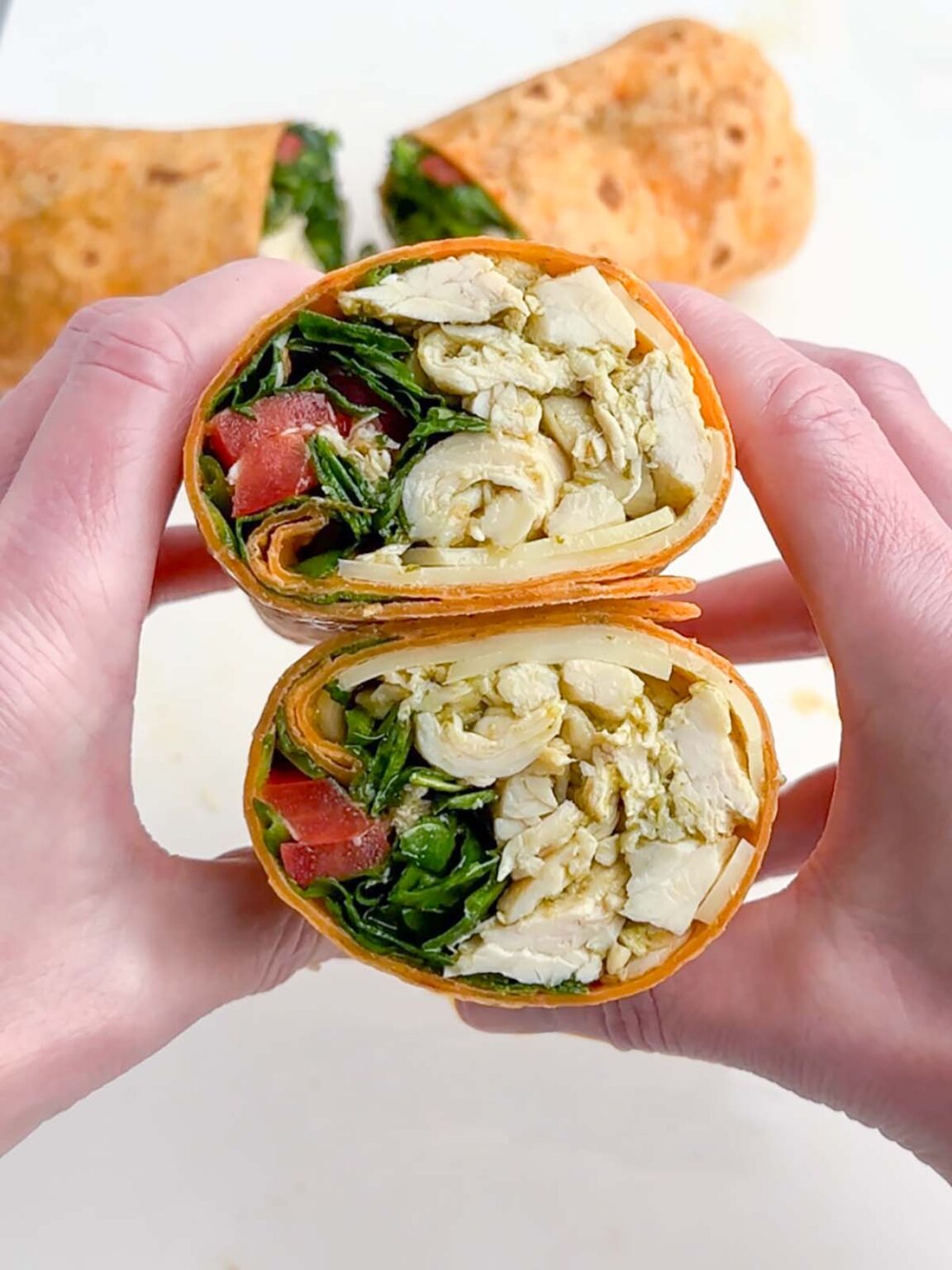 Italian Chicken Wraps - Midwestern HomeLife