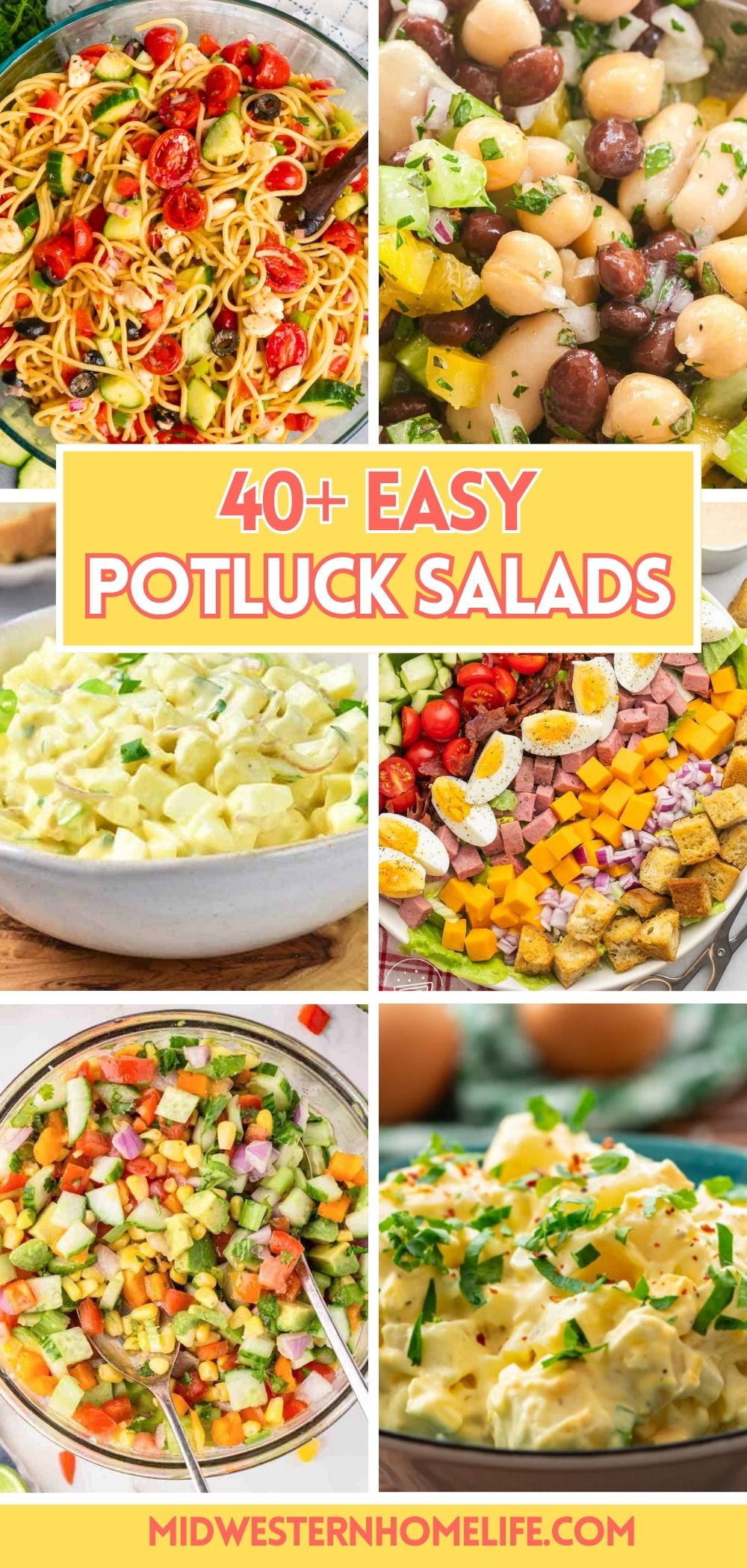 Easy Potluck Salads for a Crowd - Midwestern HomeLife