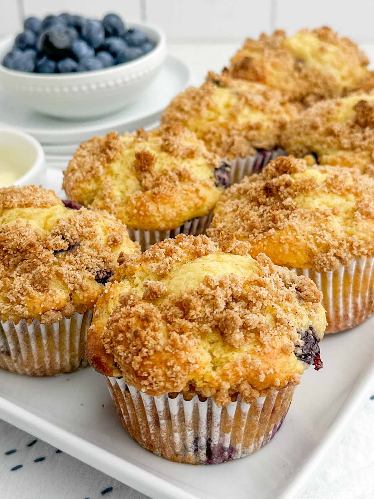 Easy Cake Mix Blueberry Muffins (Soft & Moist) - Midwestern HomeLife