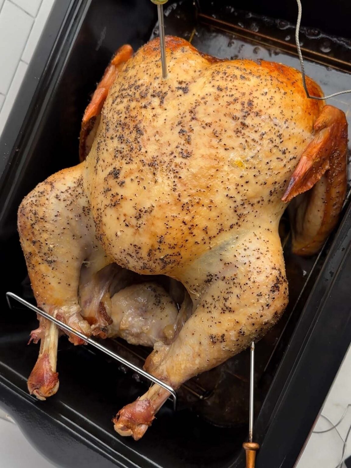 How to Roast a Turkey in a Roaster - Midwestern HomeLife