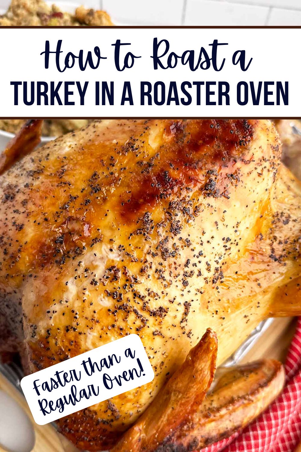How to Roast a Turkey in a Roaster - Midwestern HomeLife